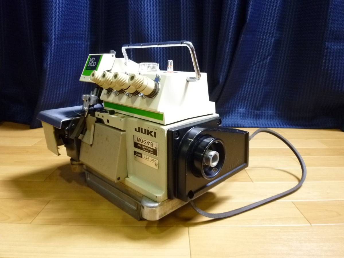 JUKI ジューキ MO2400 SERIIES MO-2416 工業用 ロックミシン 工業用ミシン(ジューキ)｜売買されたオークション情報 ...