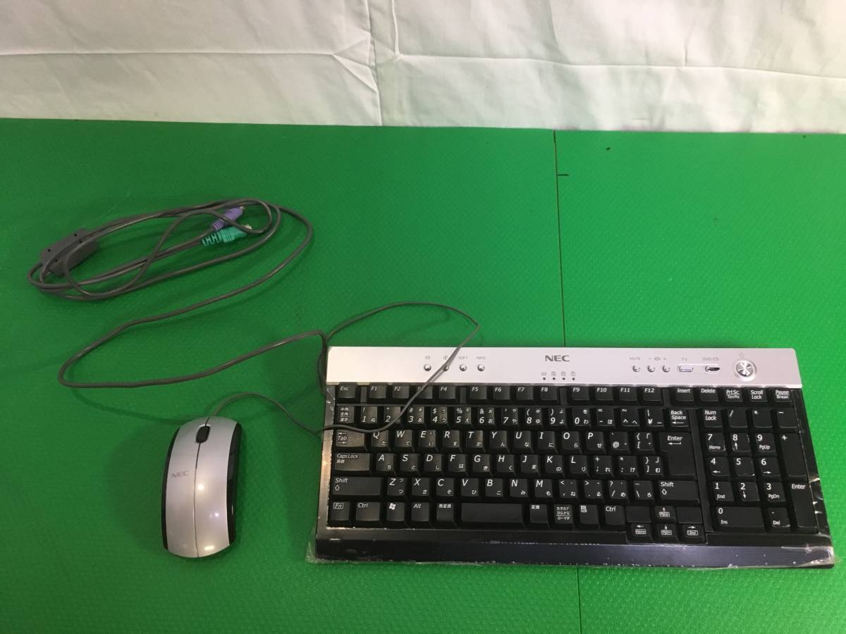 NEC 853-410094-001-A キーボード マウスセット 17.8.25 T136(PS/2キーボード)｜売買されたオークション情報 ...