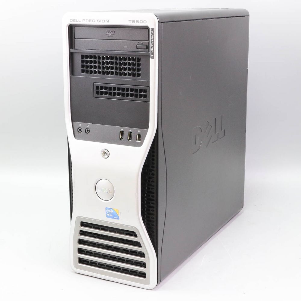1円 DELL Precision Workstation T5500 MT Xeon X5570 ×2基 2.93GHz 4GB 500GB ...