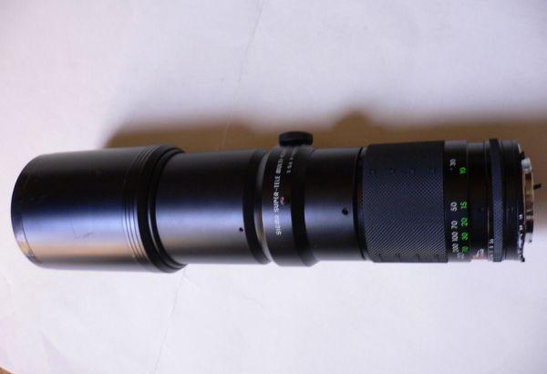 稀少 大口径シグマSIGMA SUPER TELE-MULTI-COATED 400mm F5.6 ニコンマウント カビ くもりあり(ニコン ...