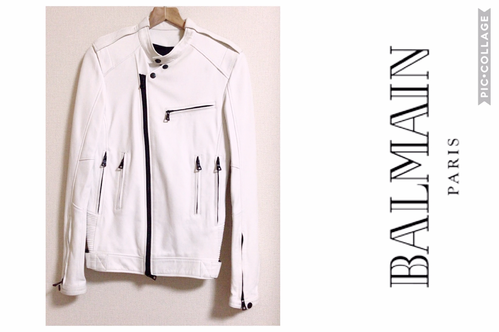 BALMAIN バルマン ライダース ジャケット バイカー 蛇腹(男性用)｜売買されたオークション情報、yahooの商品情報をアーカイブ公開 ...
