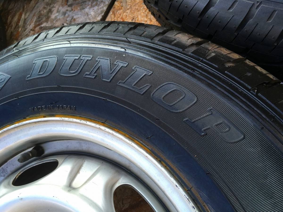 日産 キャラバン純正 E24 E25 139.7 ハブ系110 5.5J 195/80R15 107/105 タイヤ ダンロップ 国産 DV01 6穴(その他)｜売買されたオークション情報 ...