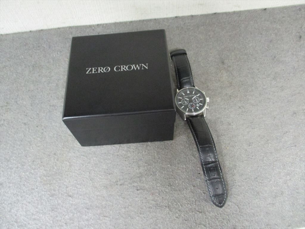 6620 ZERO CROWN/ゼロクラウン メンズ腕時計 クロノグラフ 箱付き(その他)｜売買されたオークション情報、yahooの商品情報を ...