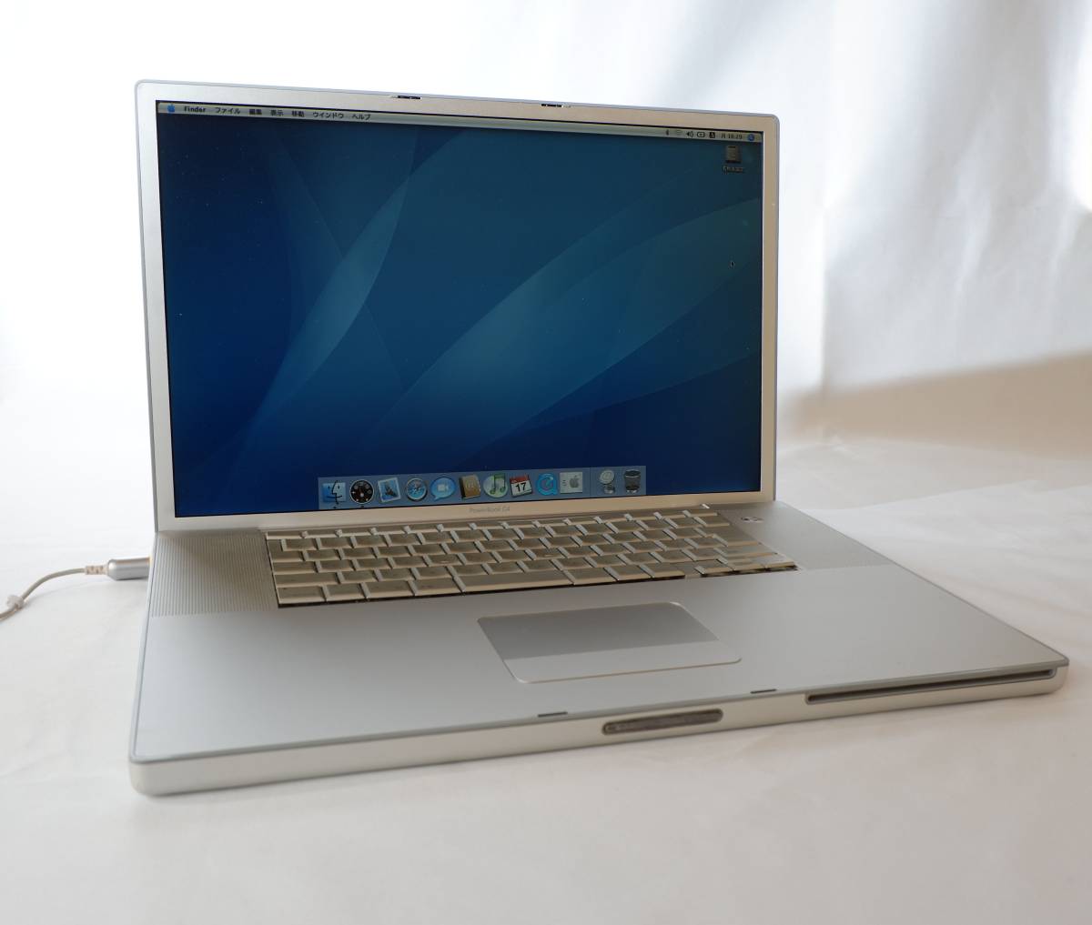 Apple PowerBook G4 17-inch A1052 PPG1.33GHz/メモリ1.5GB/HDD80GB AirMac ...