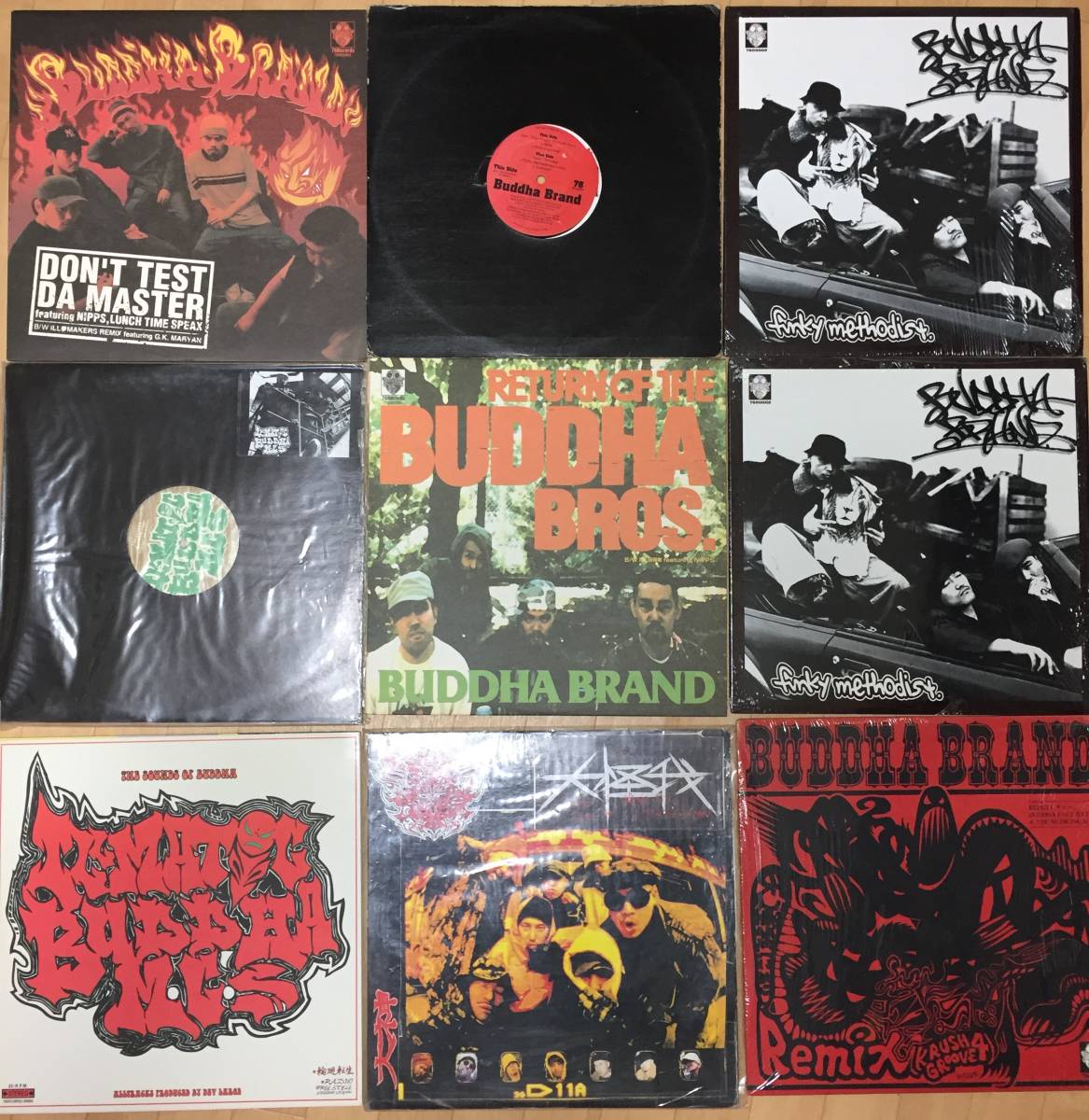 日本語ラップ レコード BUDDHA BRAND 9枚セット レア盤含む(ラップ、ヒップホップ)｜売買されたオークション情報、yahooの商品 ...