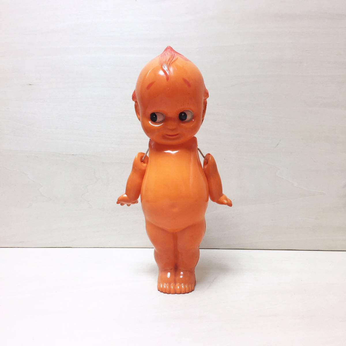 セルロイドキューピー レトロ アンティーク オレンジ 20cm(キューピー)｜売買されたオークション情報、yahooの商品情報をアーカイブ公開 - オークファン（aucfan.com）