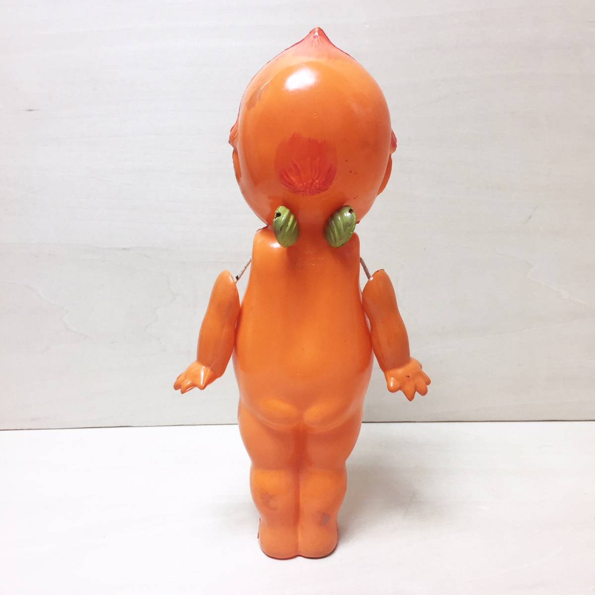 セルロイドキューピー レトロ アンティーク オレンジ 20cm(キューピー)｜売買されたオークション情報、yahooの商品情報をアーカイブ公開 - オークファン（aucfan.com）
