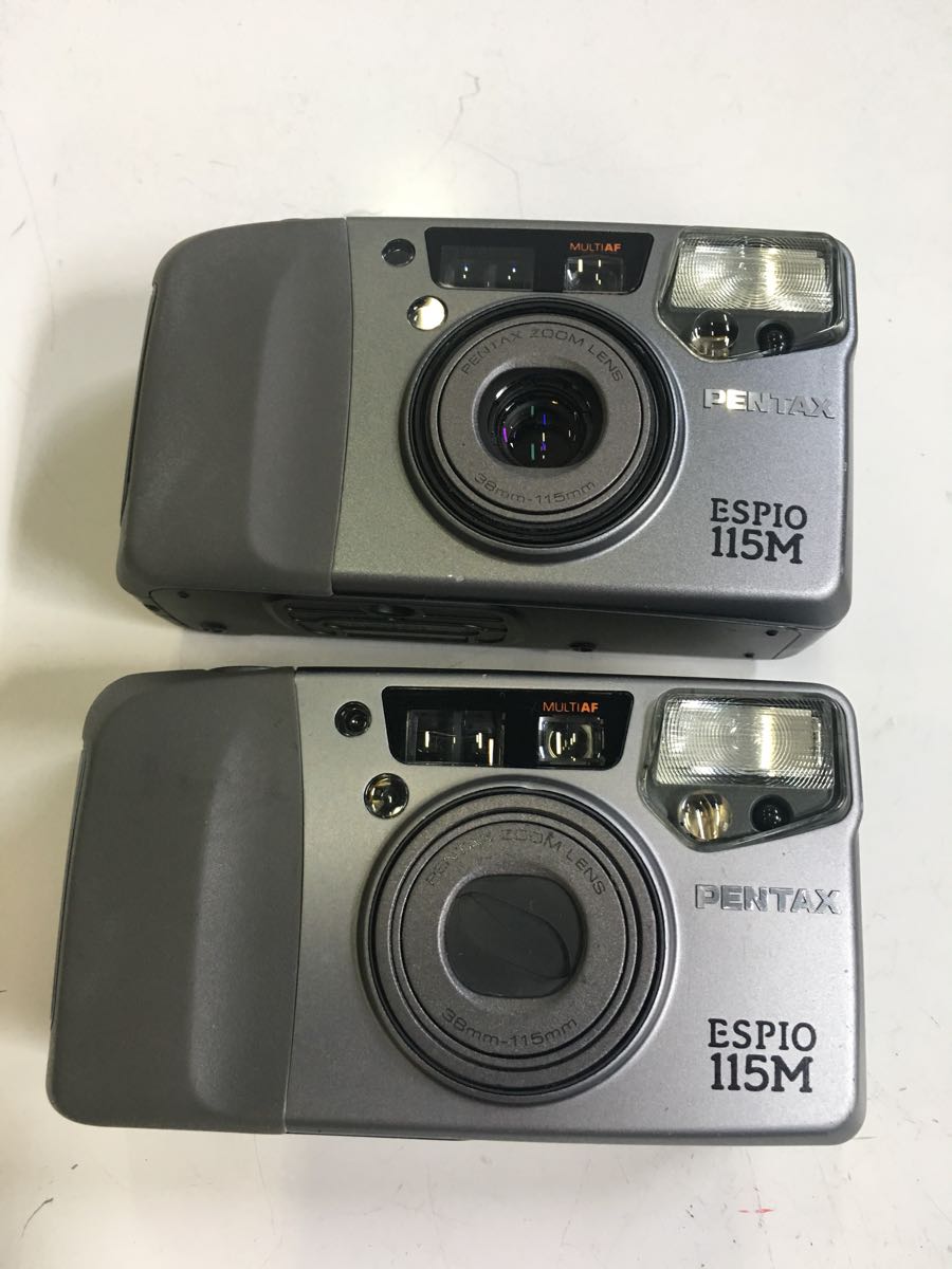 0116B PENTAX ESPIO 115M 2台セット 配送方法=ヤフネコ宅急便サイズ60cm(コンパクトカメラ)｜売買されたオークション ...