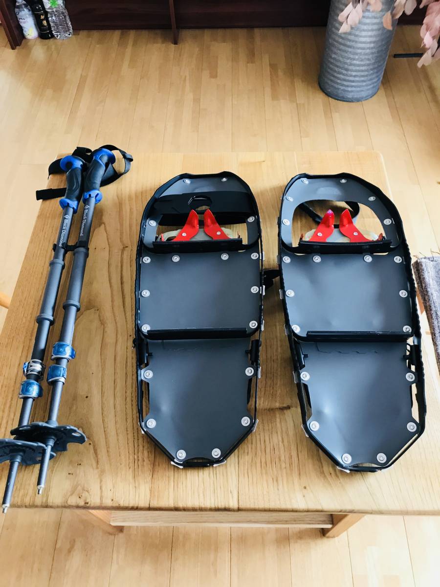 MSR ライトニングアッセント 22inch Black diamondの伸縮ポールつき 新古品(スノーシュー、かんじき)｜売買された ...