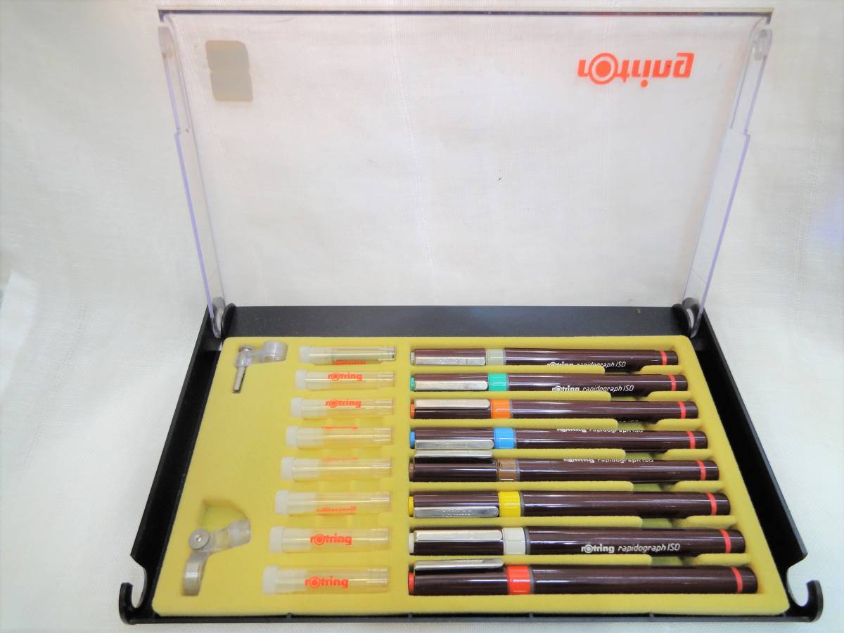 大-12-12 rotring ロットリング rapidograph ISO ラピッドグラフ 製図(筆記用具)｜売買されたオークション情報 ...