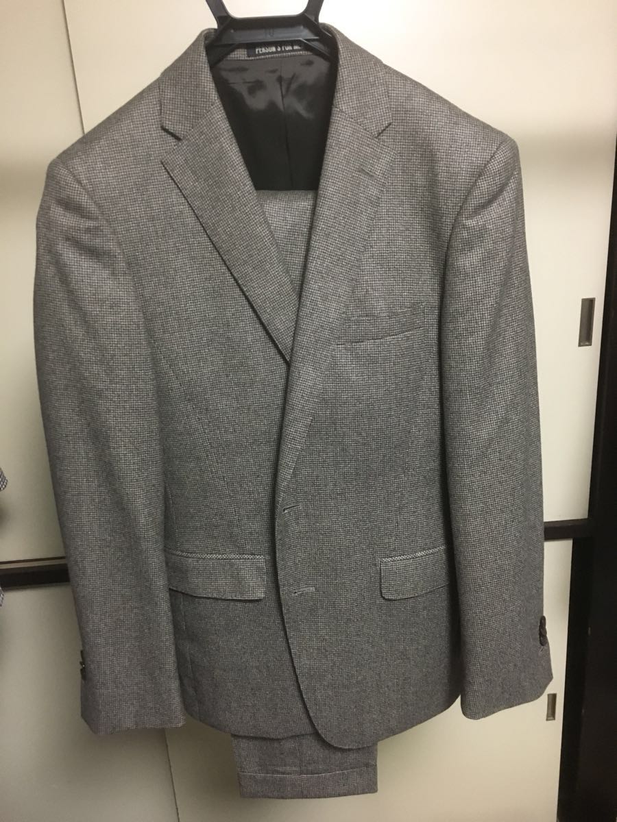 メンズスーツ ブラウン 千鳥柄 カノニコ YA4(Mサイズ)｜売買されたオークション情報、yahooの商品情報をアーカイブ公開 - オークファン（aucfan.com）