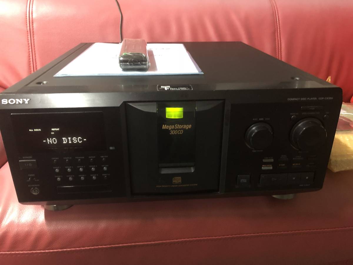 CDP-CX350 SONY 品 保証付 リモコン付(ソニー)｜売買されたオークション情報、yahooの商品情報をアーカイブ公開 ...