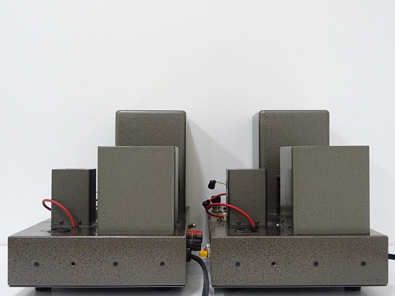 AUDIO PROFESSOR TANGOトランス X-10S/ME-211/TC-10-130W搭載 真空管モノラルパワーアンプ ペア ...