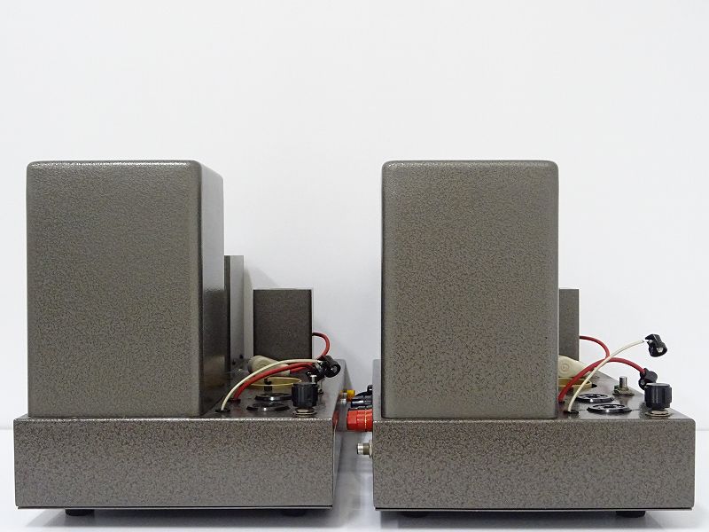 AUDIO PROFESSOR TANGOトランス X-10S/ME-211/TC-10-130W搭載 真空管モノラルパワーアンプ ペア ...