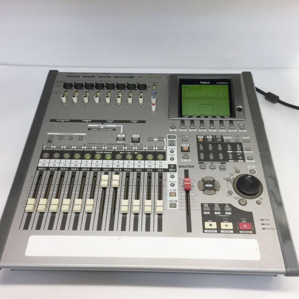 ローランド Roland VS-2400CD(マルチトラックレコーダー)｜売買されたオークション情報、yahooの商品情報をアーカイブ公開 ...