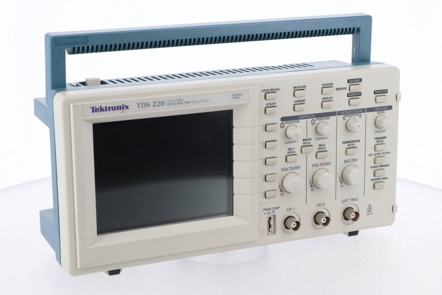 Tektronix TDS220 2ch デジタル リアルタイム オシロスコープ 現状品(電気計測器)｜売買されたオークション情報、yahoo ...