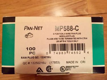 PANDUIT MP588-C RJ45 モジュラープラグ 100個(ケーブル、コネクタ)｜売買されたオークション情報、yahooの商品情報を ...