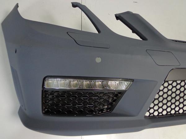 ベンツ W212 前期 E250 E300 E350 E550 → E63 AMG フロント バンパー フォグ グリル LED キット ...