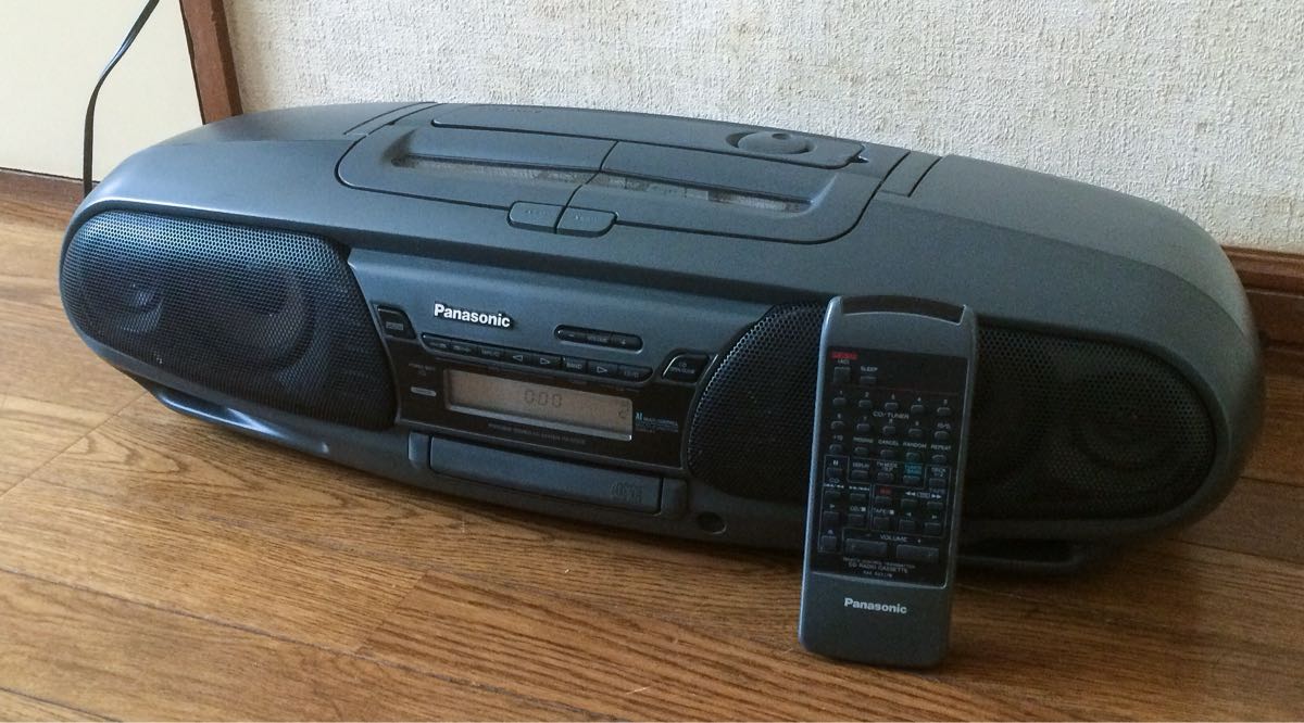 パナソニック Panasonic ポータブルステレオCDシステム RX-DT505 バブルラジカセ リモコン付(ラジカセ)｜売買された ...