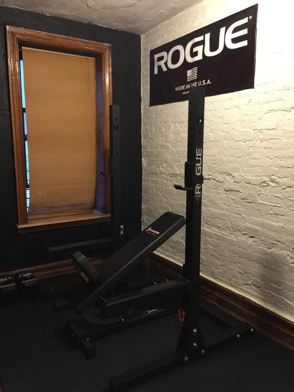 ROGUE SML-1 スクワットスタンド ベンチプレス ハーフラック(トレーニングベンチ、シットアップベンチ)｜売買されたオークション情報 ...