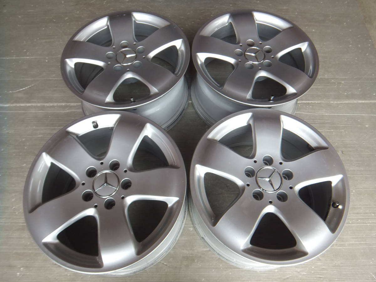 メルセデスベンツ W211 Eクラス 純正アルミホイール 4本セット 8528 検 アバンギャルド 16x7.5J 5-112 +42 W210 W212 W213 Cクラス(純正品)｜売買さ ...