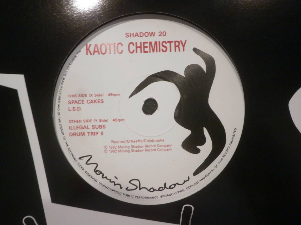 KAOTIC CHEMISTRY / LSD EP /MOVING SHADOW RECORDS/ドラムンベース/JUNGLE ...