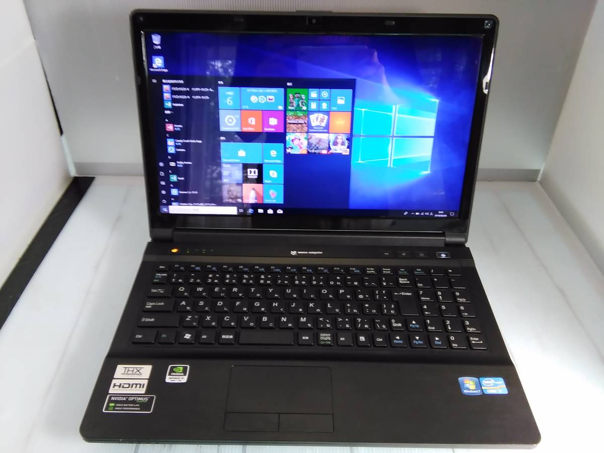 ゲーミング 瞬間起動 SSD240GB Mouse W150ER Full HD i7-3610QM NVIDIA GeForce GT650M office2016 win10Pro ...