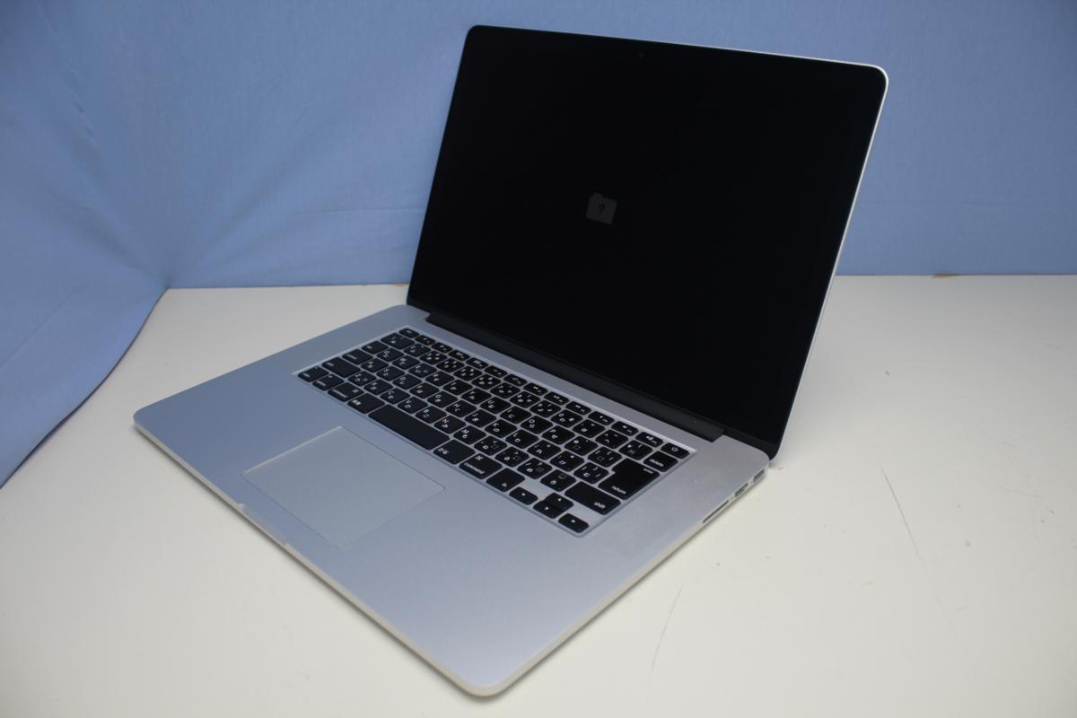 SSD搭載 1円 Apple MacBook Pro A1398 EMC2909 Retina 15inch Mid 2015 / Intel ...