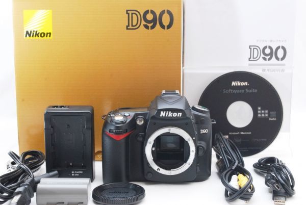 極上 Nikon ニコン D90 ボディ 元箱 付属品一式 Shot数 1800枚以下 ♯18071103(ニコン)｜売買されたオークション ...