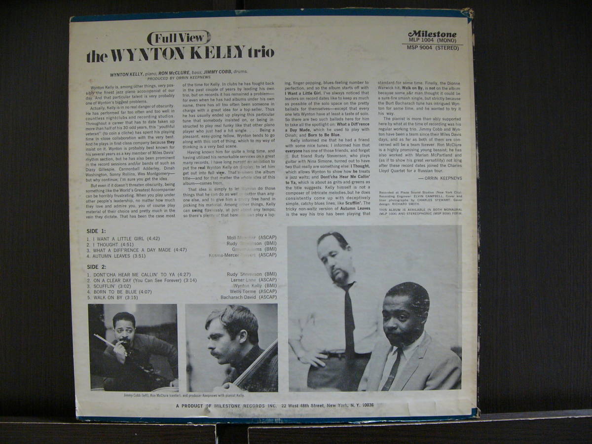 激レア オリジナル WYNTON KELLY FULL VIEW(ジャズ一般)｜売買されたオークション情報、yahooの商品情報をアーカイブ ...
