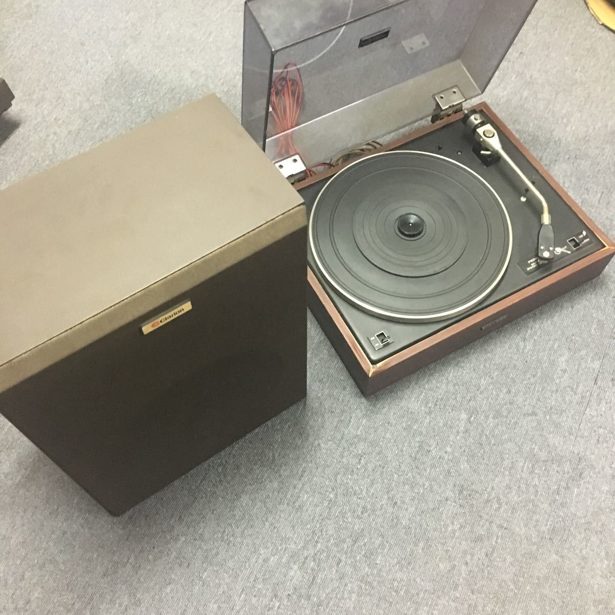 pioneer ターンテーブル レコード E-PLクラリオン スピーカー MS-3300A セット ジャンク 部品取り(パイオニア)｜売買されたオークション情報、yahooの商品情報を ...