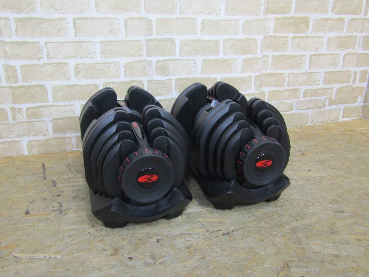 Bowflex/ボウフレックス アジャスタブルダンベル 可変式ダンベル 41Kg×2個セット 1090i 0911-L1(バーベル、ダンベル)｜売買されたオークション情報、yahooの商品情報 ...