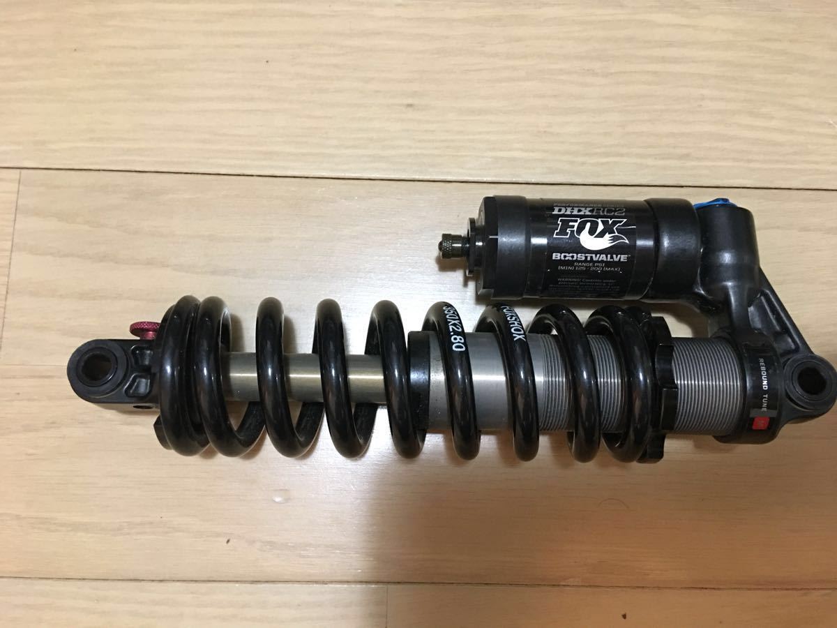 FOX フォックス DHX RC2 リアサスペンション BOOSTVALVE(リアサスペンション)｜売買されたオークション情報、yahooの ...