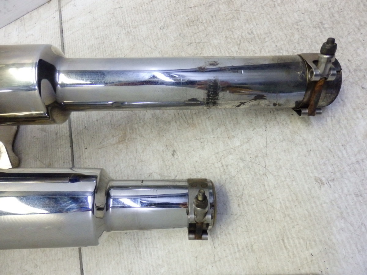 ソフテイル FLSTF ファットボーイ 00-06 TC88B モーターステージ 76 スラッシュ スリップオン マフラー 迅速出荷 落札 ...