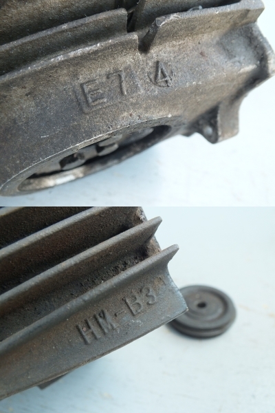 初期の頃のモンキー シリンダーヘッド E7／4 HM-B3 保管品(エンジン本体)｜売買されたオークション情報、yahooの商品情報を ...