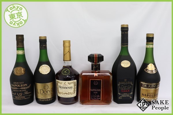 注目 ブランデー 6本セット ヘネシー ベリースペシャル 700ml ルドーヴィル ナポレオン エクストラ 700ml 等 RH(その他)｜売買されたオークション情報、yahooの商品情報を ...