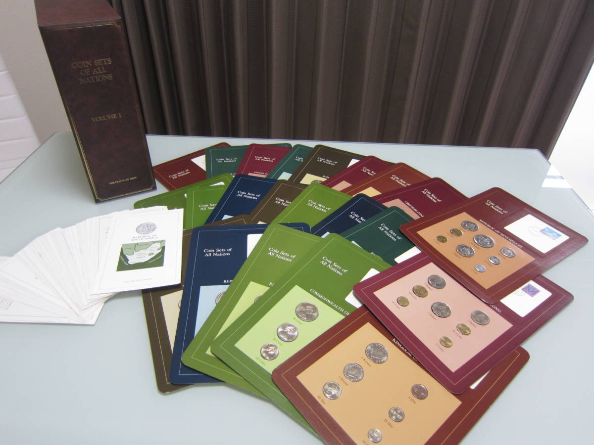 COIN SET OF ALL NATIONS フランクリンミント 世界のコイン Ⅰ巻 23カ国 取説付 9290(その他)｜売買されたオークション情報、yahooの商品情報をアーカイブ公開 ...