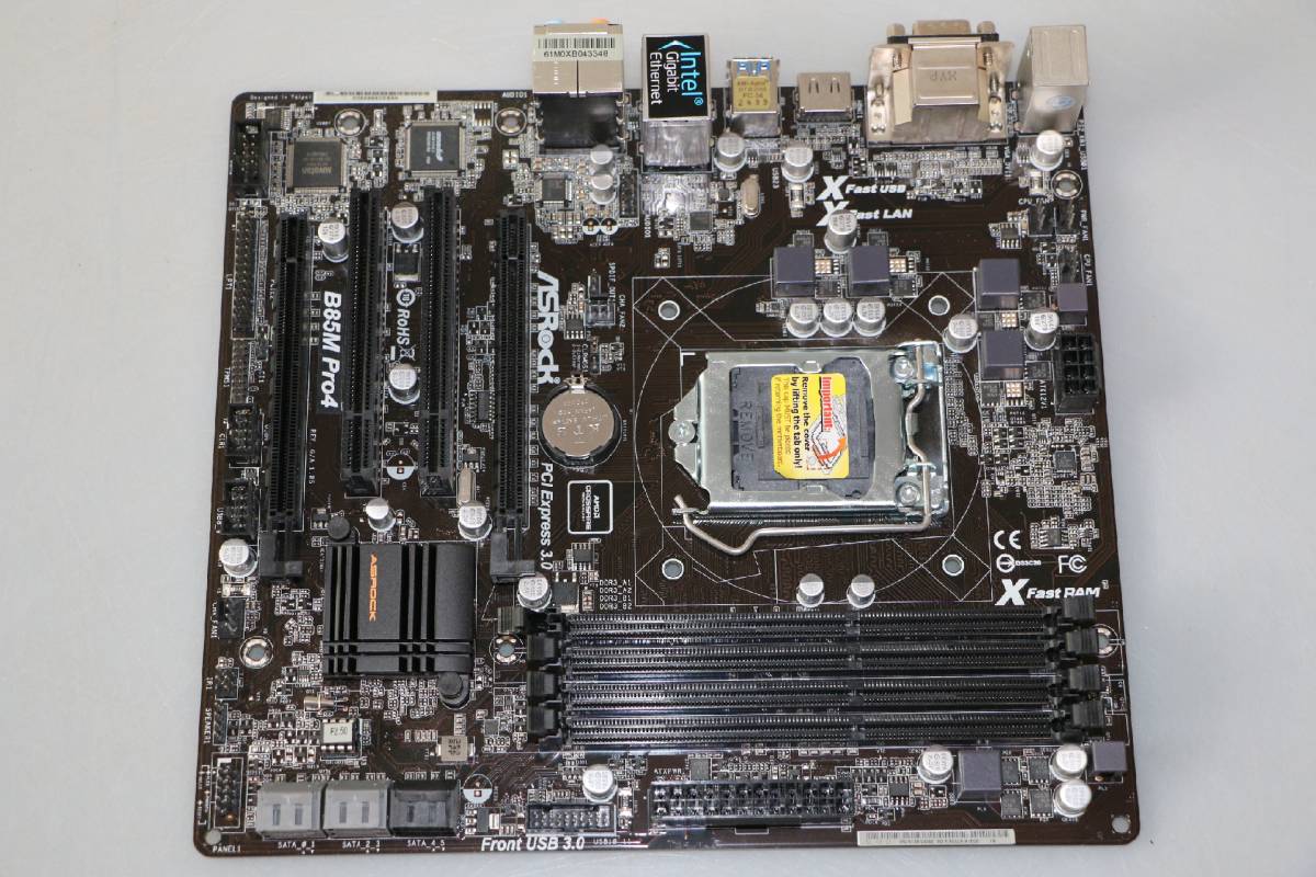 ASROCK B85M PRO4マザーボード Intel B85 LGA 1150 Micro ATX(インテル)｜売買されたオークション情報、yahooの商品情報をアーカイブ公開 ...