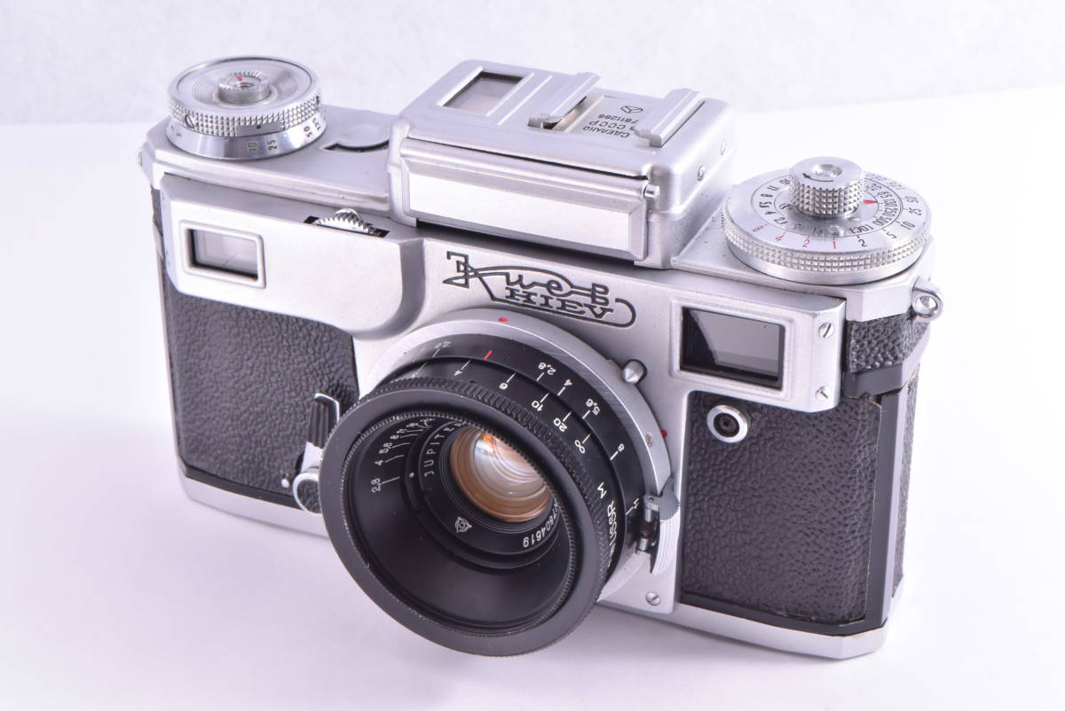 kiev キエフ III 3 旧ソ連製 カメラ JUPITER-12 35mm F2.8 レンズ(ライカ)｜売買されたオークション情報 ...