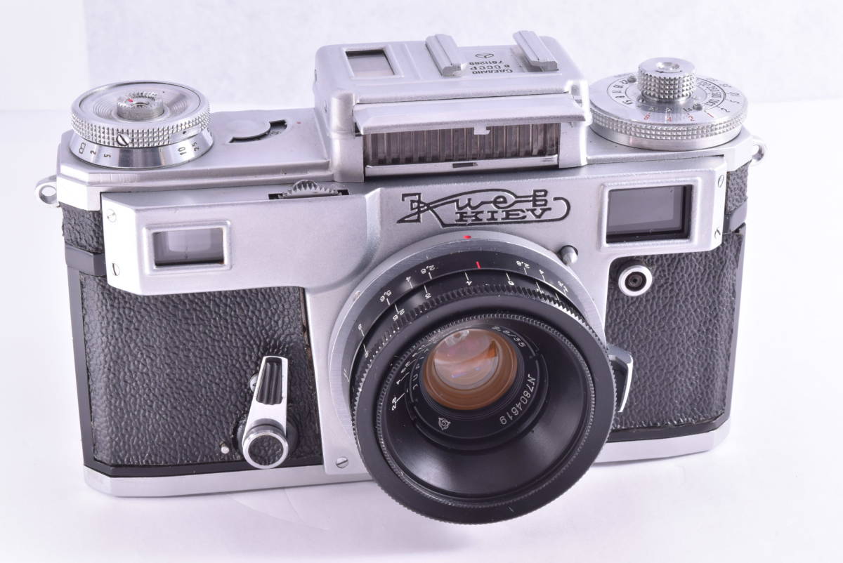 kiev キエフ III 3 旧ソ連製 カメラ JUPITER-12 35mm F2.8 レンズ(ライカ)｜売買されたオークション情報 ...