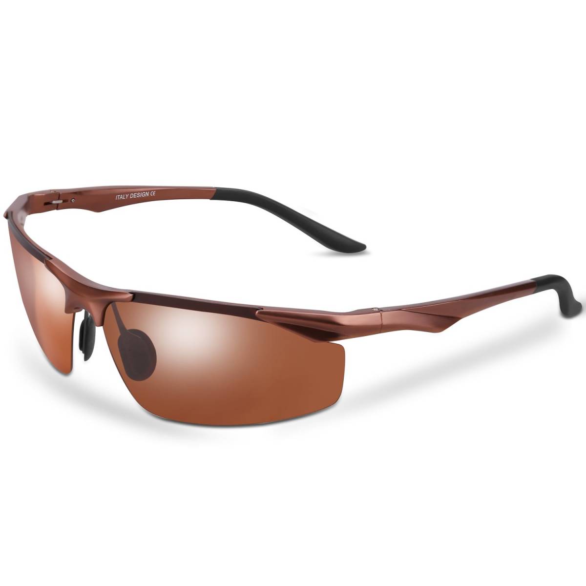 Glazata 偏光サングラス UV400 紫外線カット 超軽量 メタルフレームスポーツサングラス 跳ね上げ式 前掛けクリップ式(スポーツサングラス)｜売買されたオークション情報、yahooの ...