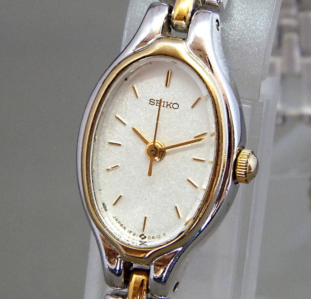 EU-9473 SEIKO セイコー レディース腕時計 3針 1F21(セイコー)｜売買されたオークション情報、yahooの商品情報を ...