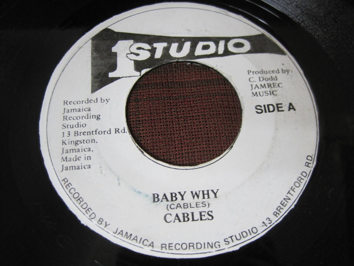 e#1998 Reggae EP Cables Sound Dimension Band Baby Why ジャマイカ盤 Studio One ...