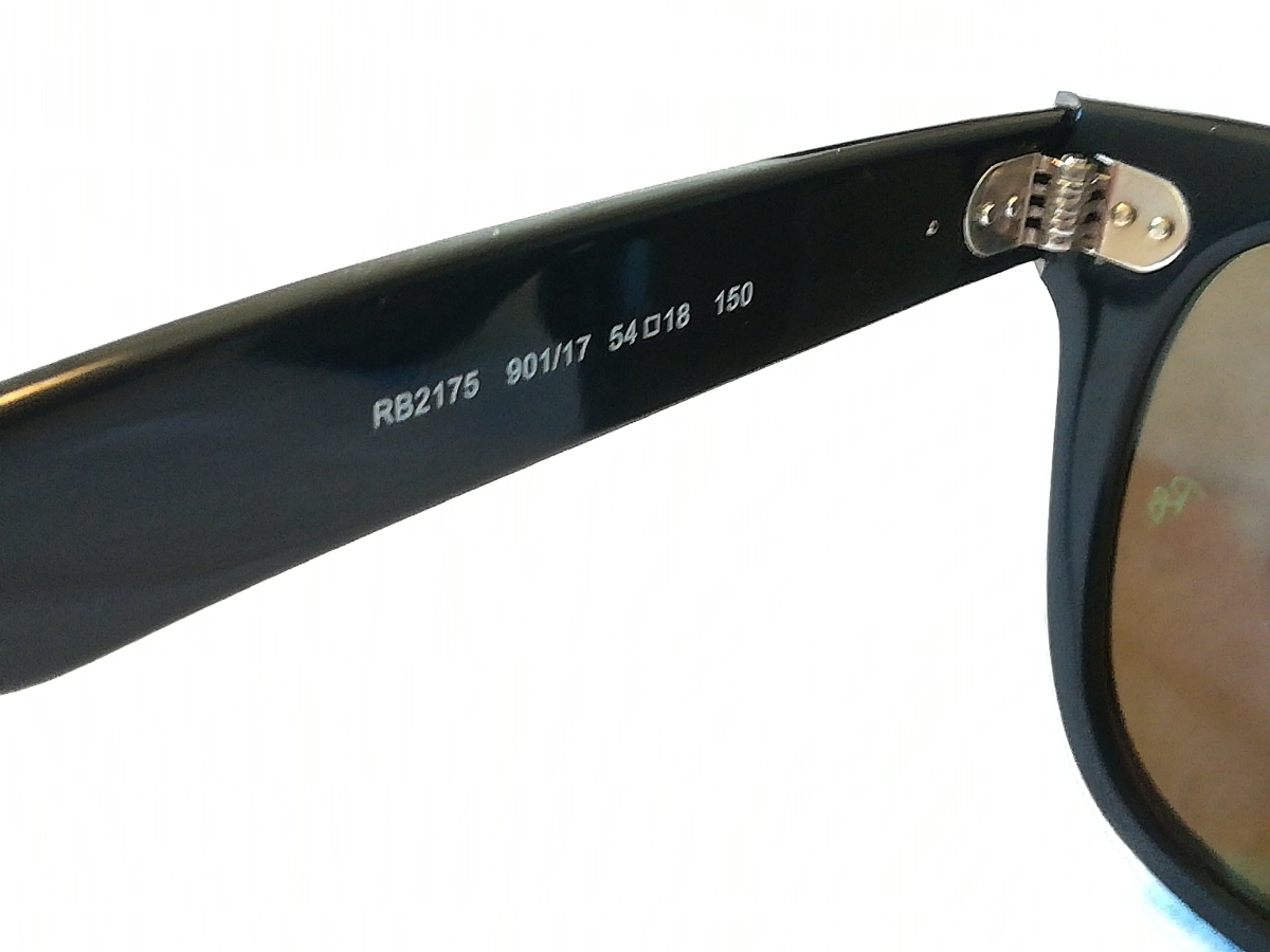 Ray-Ban RB2175 9012/17 54 18 150 WAYFARER レイバン ウェイファーラー サングラス(ウェイファーラー ...