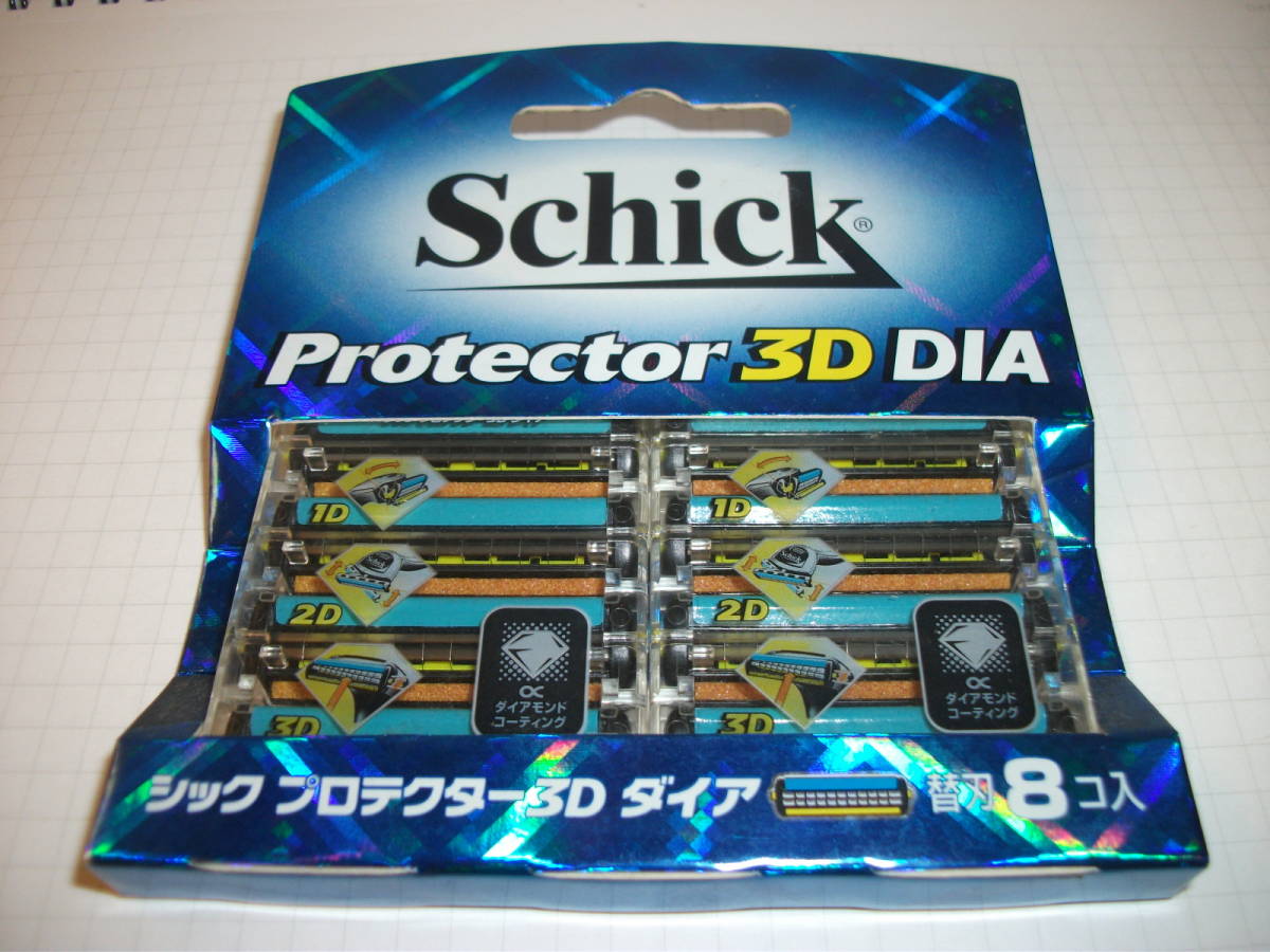 6P36 シック プロテクター 3D ダイア 替刃8個 Schick Protector 3D DIA(その他)｜売買されたオークション情報、yahooの商品情報をアーカイブ公開 ...
