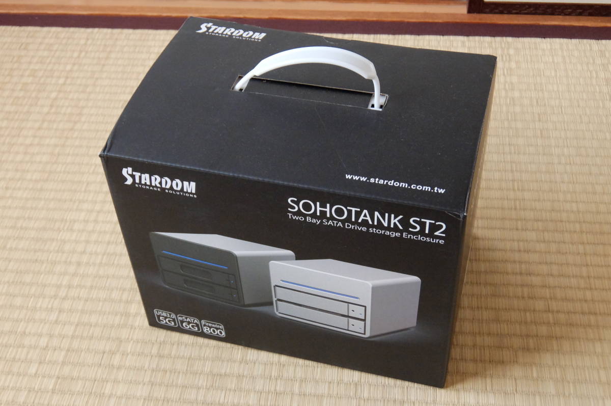 STARDOM SOHOTANK ST2 ST2-SB3-6G USB3.0 & eSATA6G(その他)｜売買されたオークション情報、yahooの商品情報をアーカイブ公開 - オークファン ...