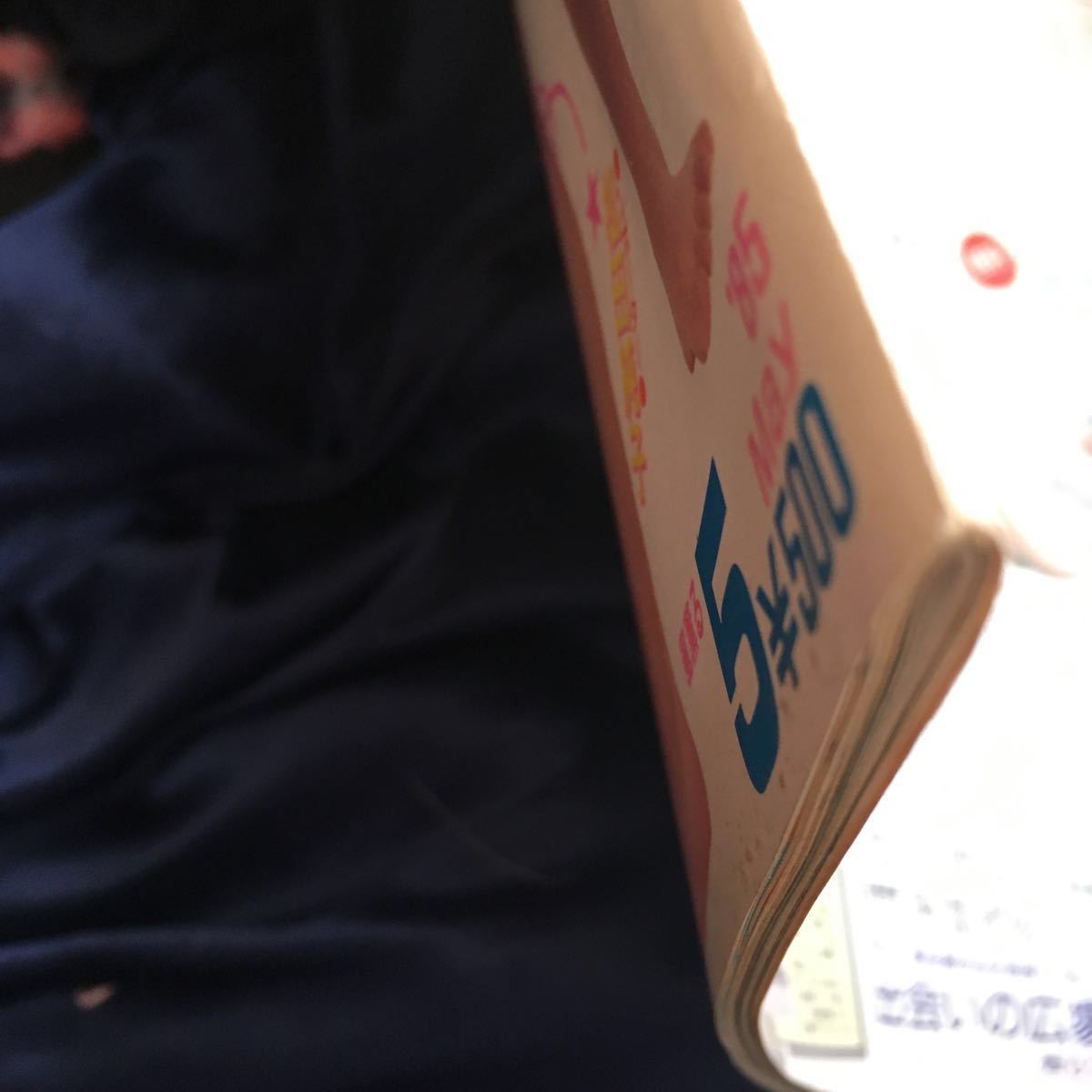 4. ヤンヤンマガジン yan yan magazine 1985年5月号 2メートル巻頭カラー パンチラ カップルアンケート 電車プロポーズ ...