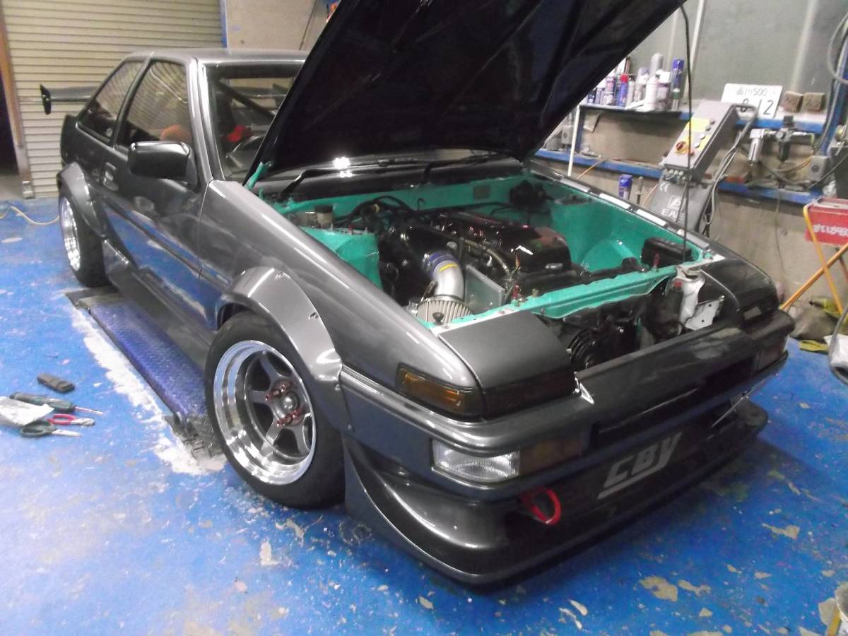 AE86 トレノ後期 3S-GE 6速 フル公認 N2ボディ(スプリンタートレノ)｜売買されたオークション情報、yahooの商品情報を ...