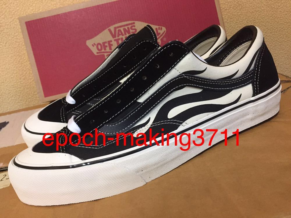 27cm 即決 国内正規新品 VANS Style 36 SF Flame Old Skool Fire バンズ フレイム ファイヤー ...