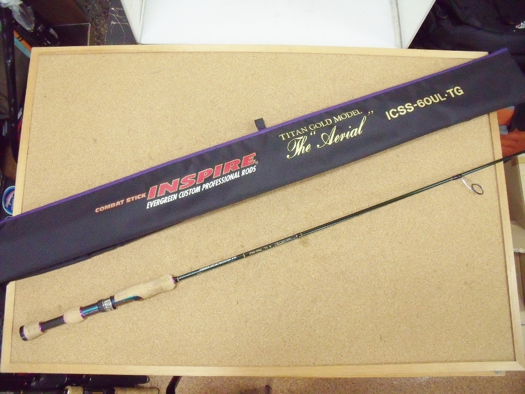 EVERGREEN エバーグリーン コンバットスティック インスパイア ICSS-60UL TG エアリアル 改 品(エバーグリーン)｜売買されたオークション情報、yahooの商品情報を ...